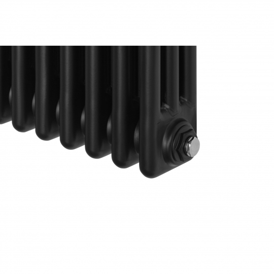 Grzejnik dekoracyjny żeberkowy retro CL3-576x1145-B500-B czarny